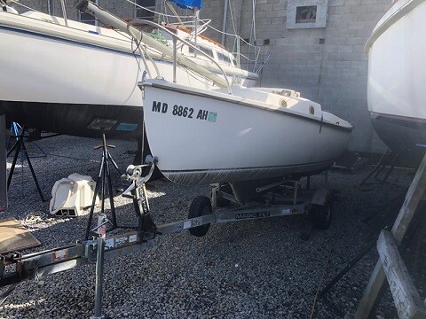 1981 Hutchins Com-Pac 16 — For Sale — Sailboat Guide