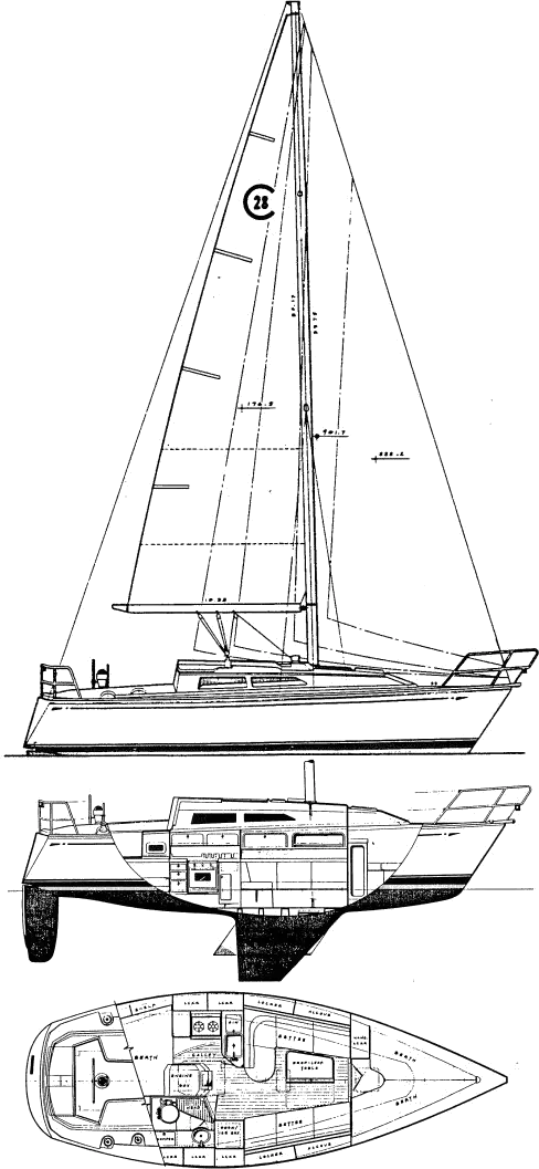 Cal 28-2 (Hunt) — Sailboat Guide
