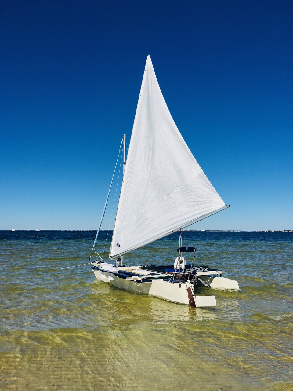 Norman Cross Cross 18 Outrigger — For Sale — Sailboat Guide