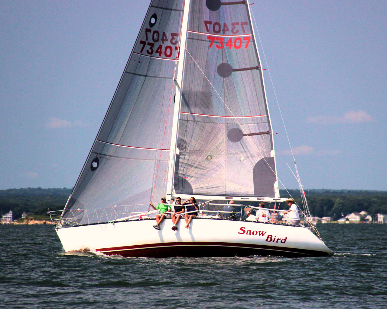 2001 Schock 35 Number 2 Genoa carbon sail (Like New) — For Sale ...