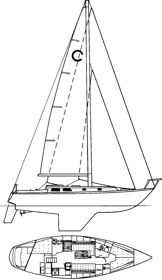 Cal 39 MK II (1-147) — Sailboat Guide