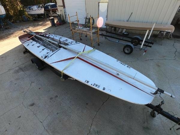1984 Johnson E Scow — For Sale — Sailboat Guide