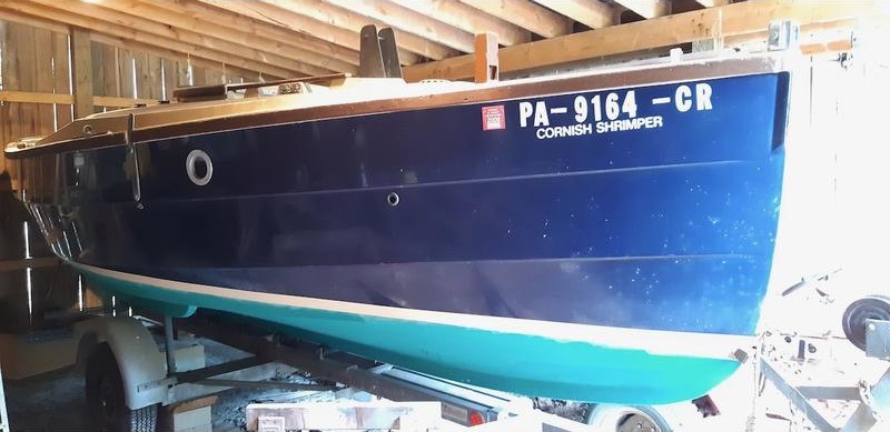 1986 Cornish Crabbers Cornish Shrimper Gaff Sloop — For Sale — Sailboat ...