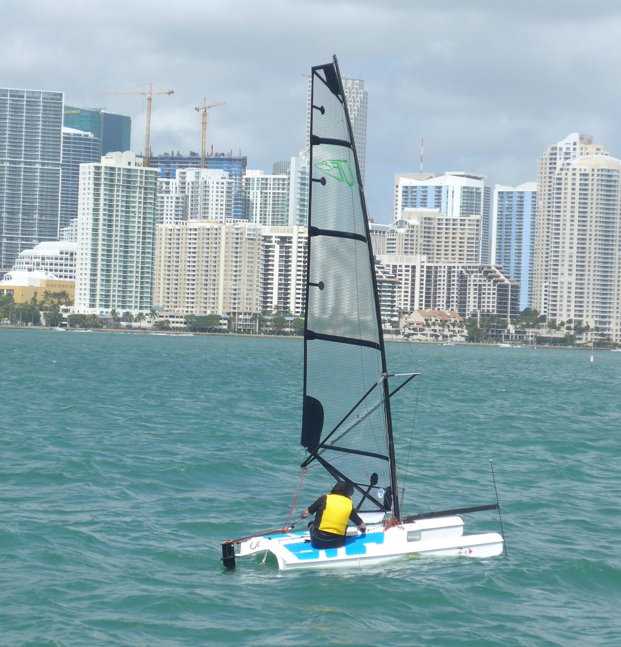 2018 UFO Hydo Foiling catamaran/dinghy — For Sale — Sailboat Guide