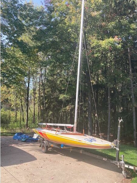 1978 Johnson M scow — For Sale — Sailboat Guide