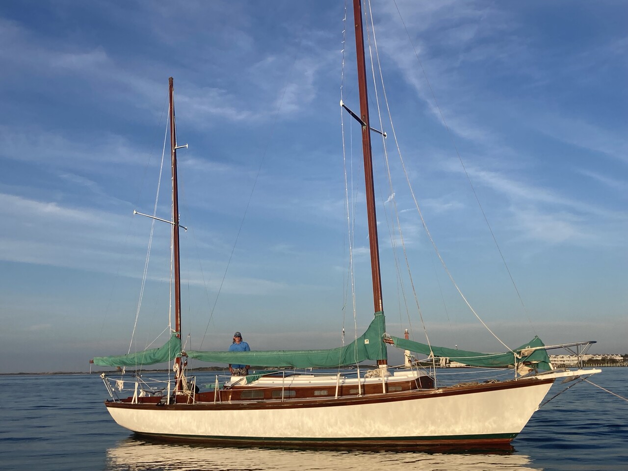 1970 Custom Cutts & Case Centerboard Ketch 1970 40ft — For Sale ...